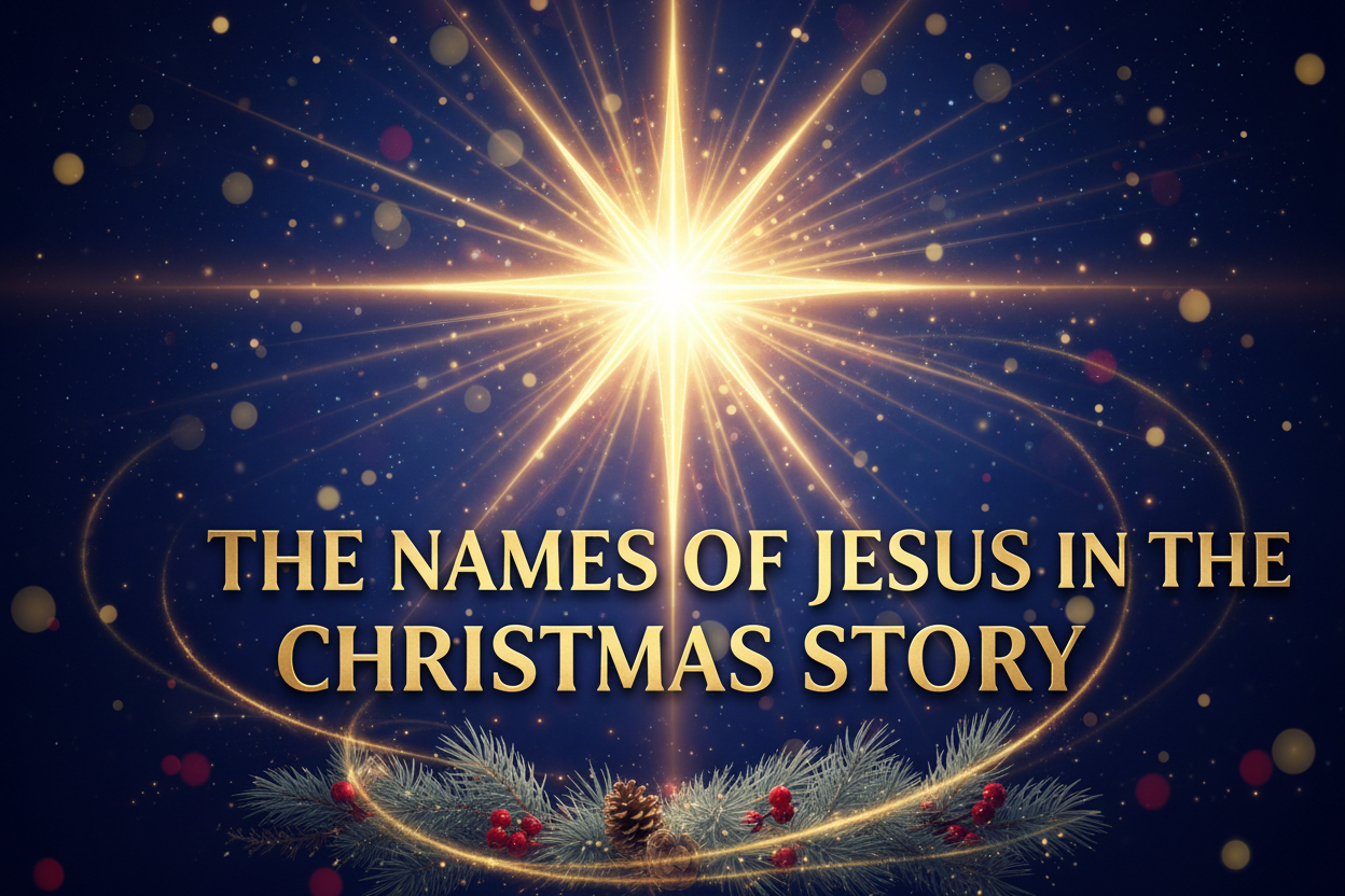 The Names of Jesus in the Christmas Story | Remarkable Faith ...